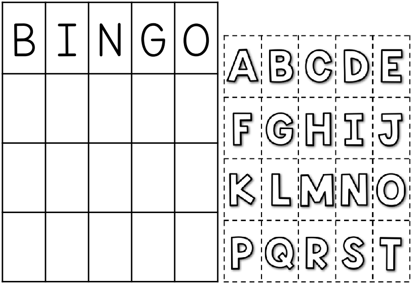 Bingo - Alphabet – Madame Cynthiaa
