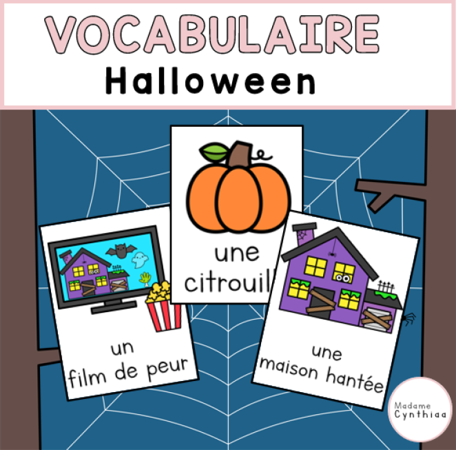 Vocabulaire - Halloween – Madame Cynthiaa